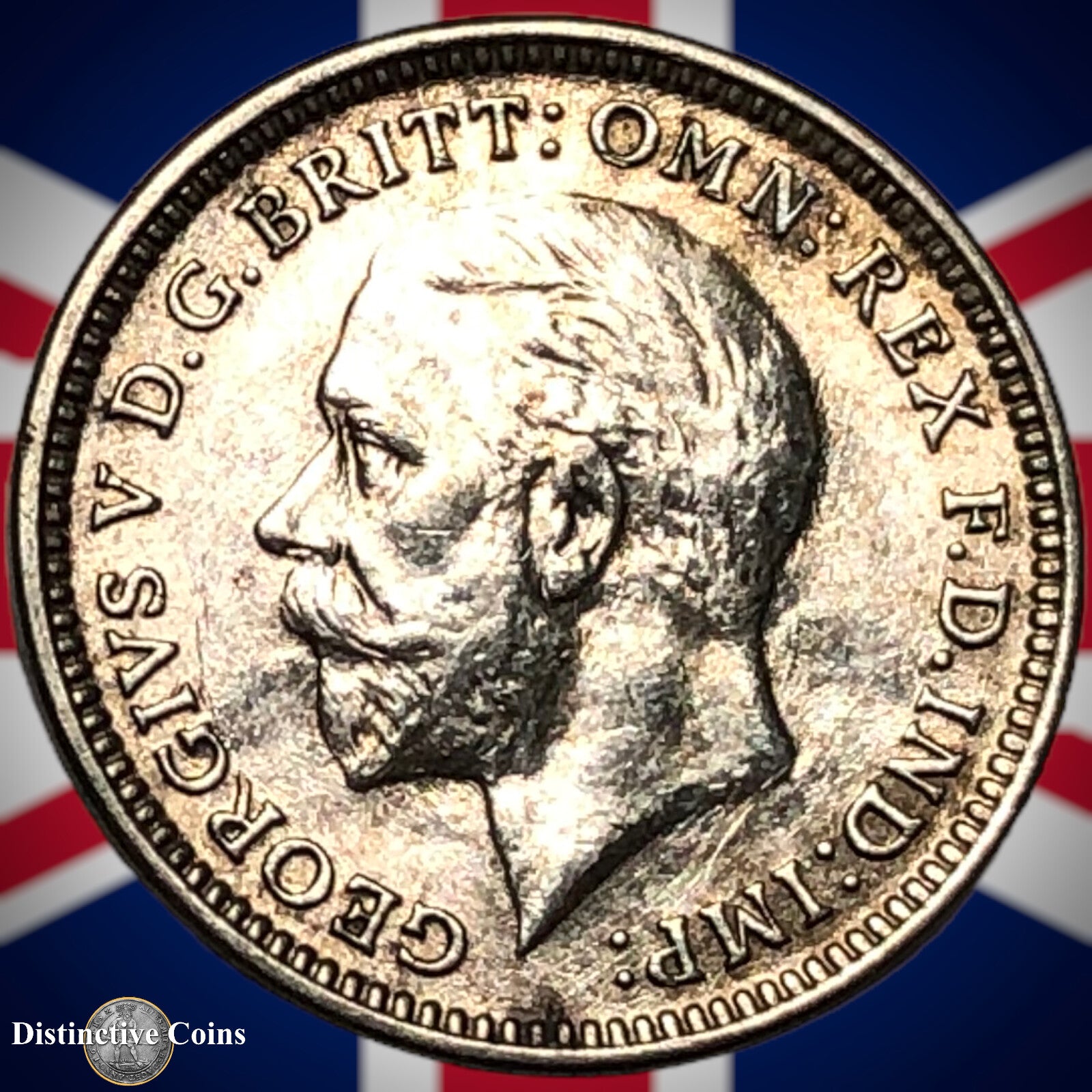Great Britain 1933 Three Pence GB2250 – Distinctive Coins
