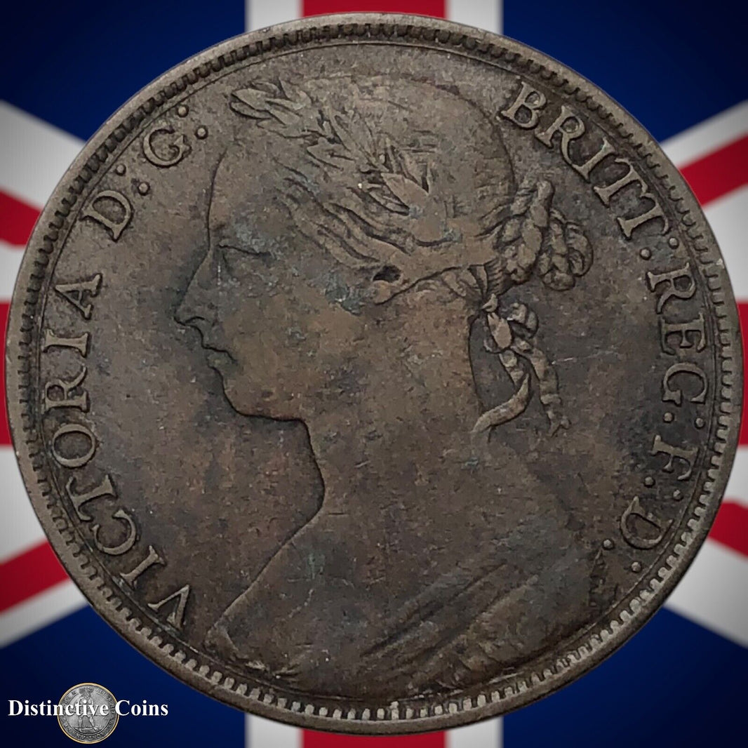 Coins: World: Europe: UK (Great Britain): Penny – Distinctive Coins