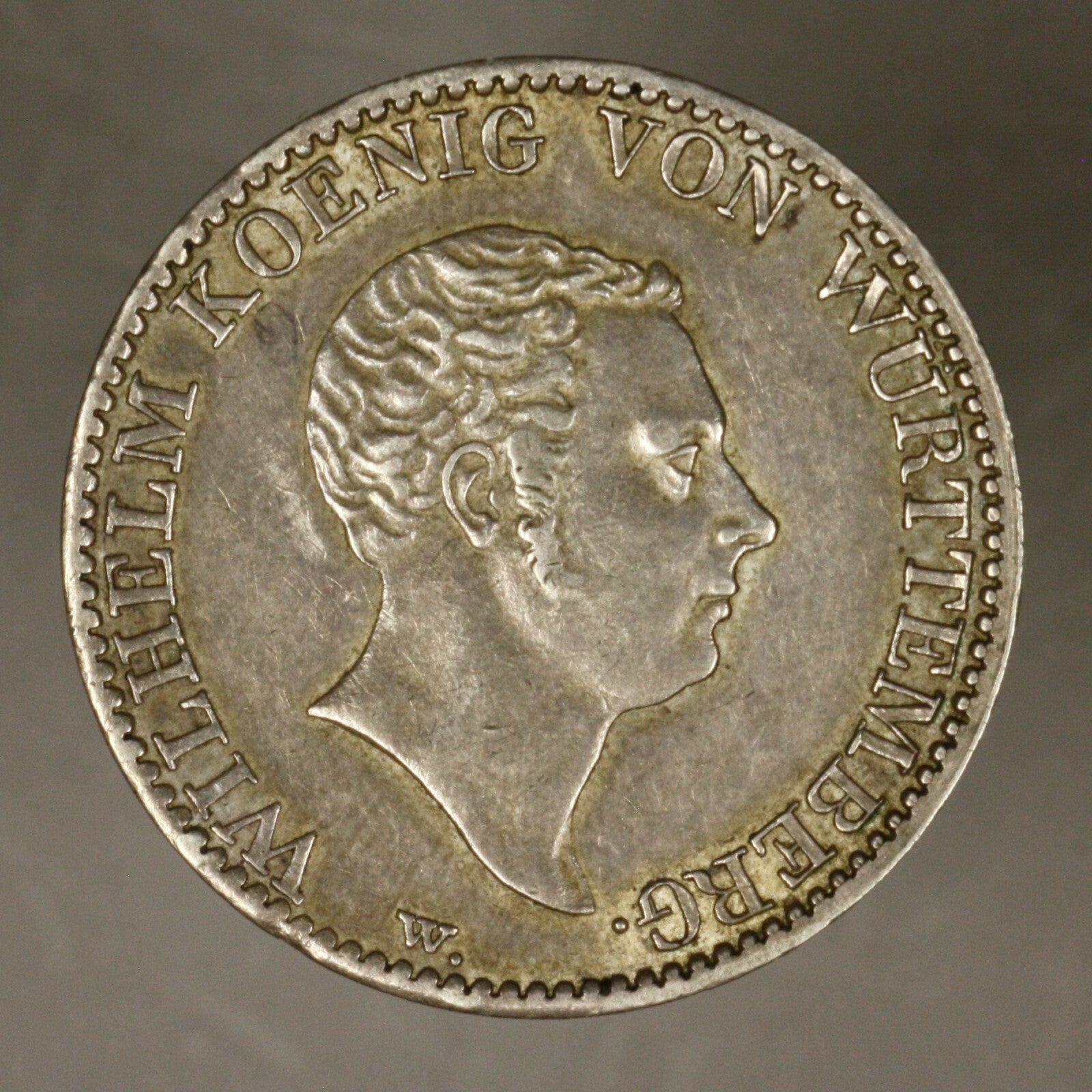 German State Wurttemberg 1825 W Gulden AU – Distinctive Coins
