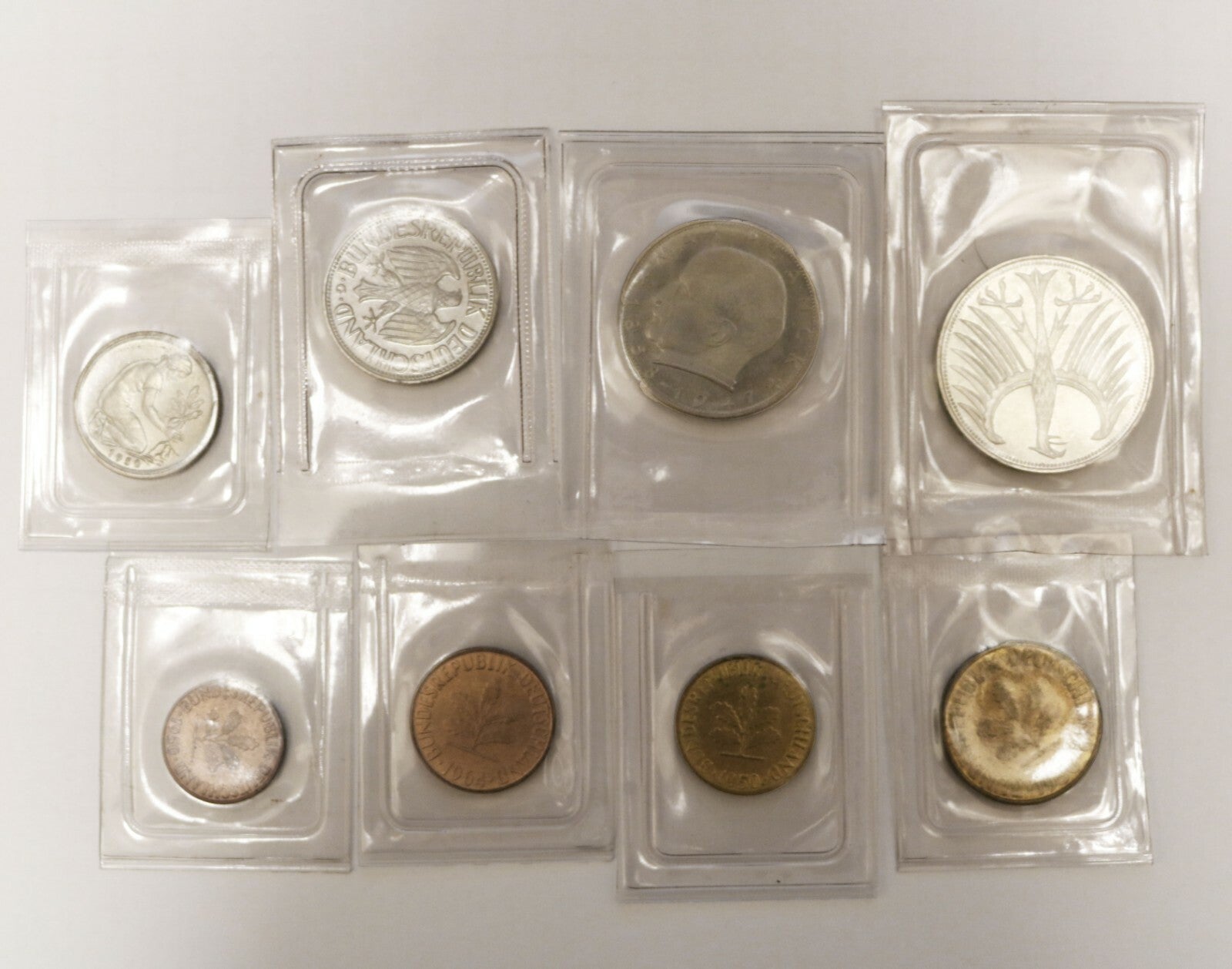 Germany 1964 G 8 Piece Proof Set only 600 Piece – Distinctive Coins