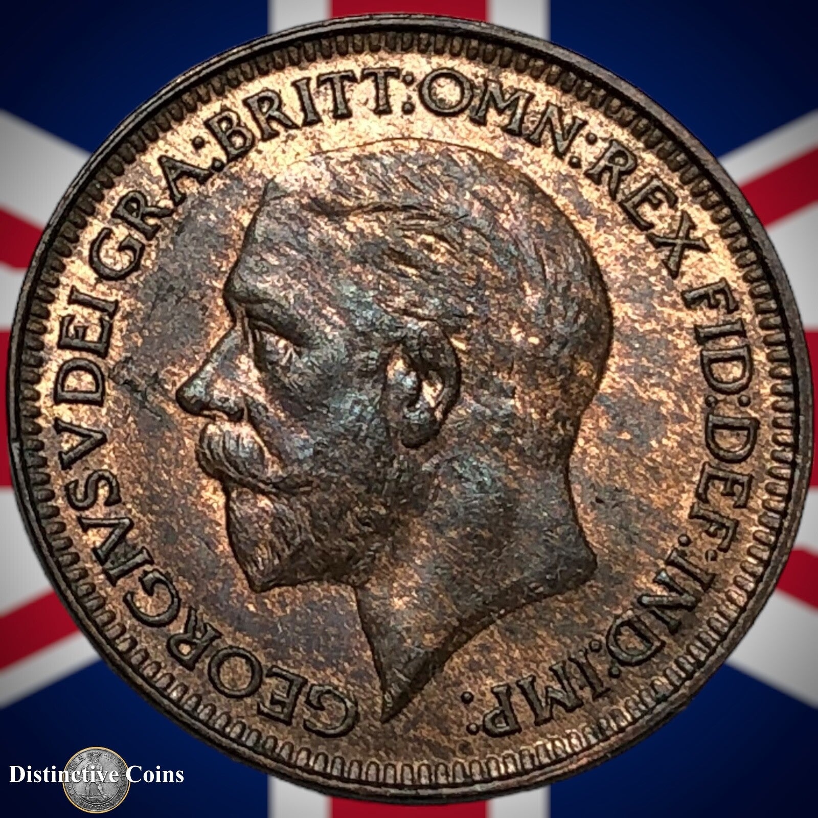 Great Britain 1931 Farthing 1/4d GB4900 – Distinctive Coins