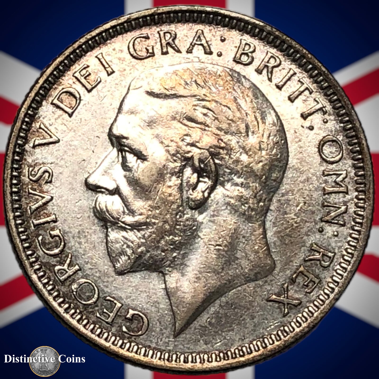 Great Britain 1928 One Shilling GB1073 – Distinctive Coins
