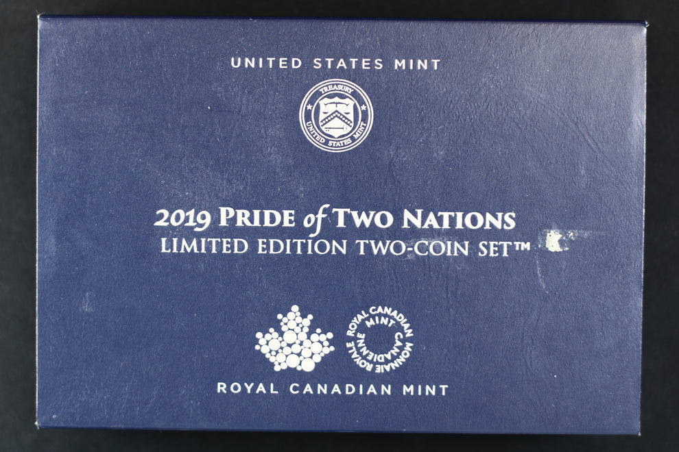 2019 Pride of Two Nations 2-Coin Set B594 – Distinctive Coins